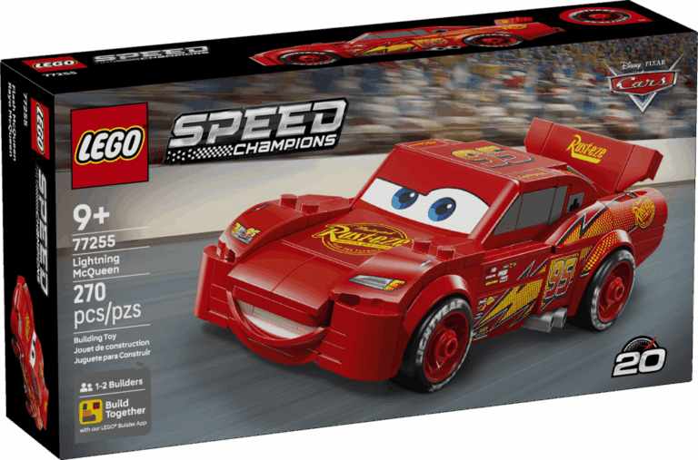Lightning McQueen Revealed - The Brick Stand